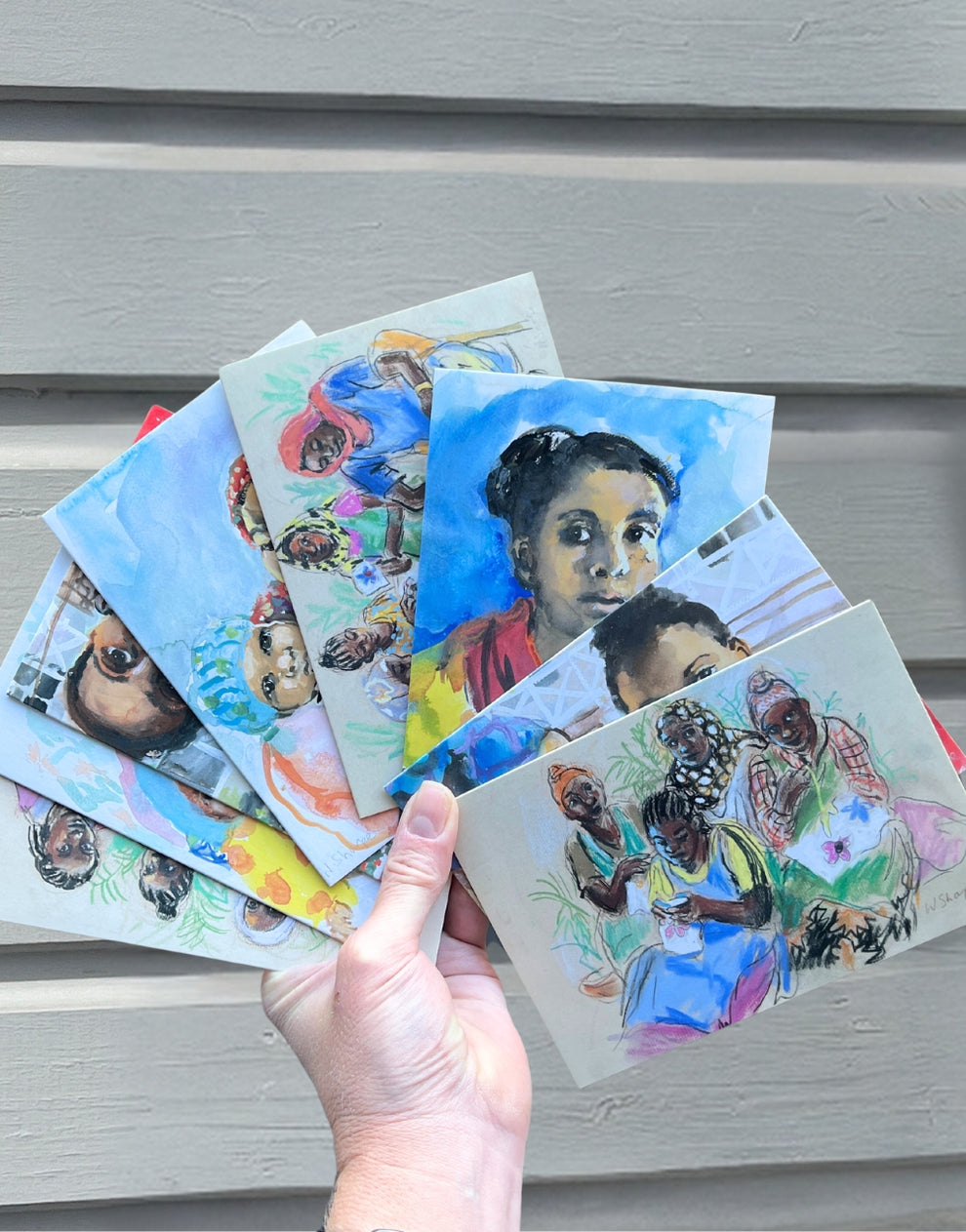 Wendy Sharpe Art Cards – The Hamlin Shop