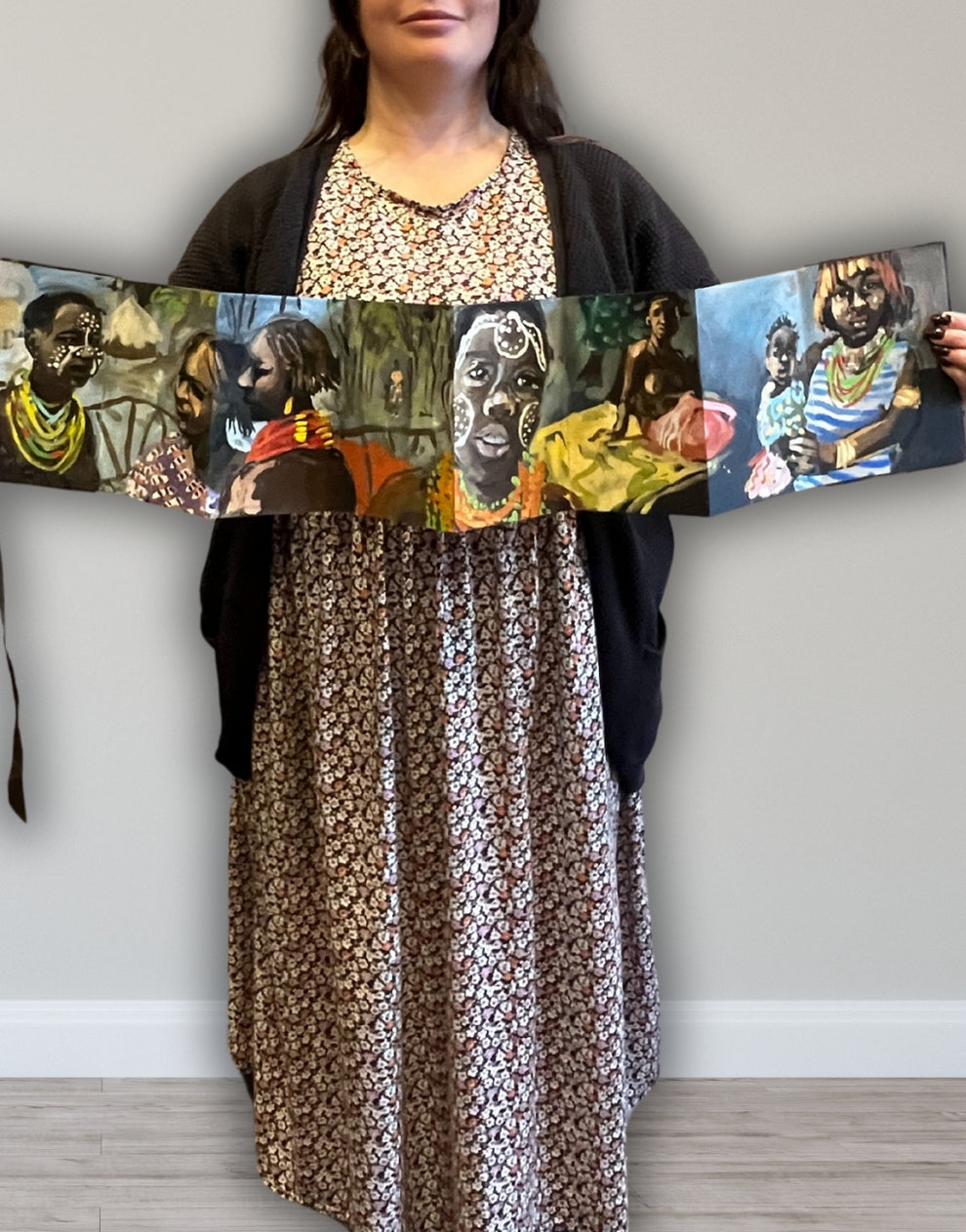 Wendy Sharpe artwork | Women with face paint | Hamlin Shop – The Hamlin ...